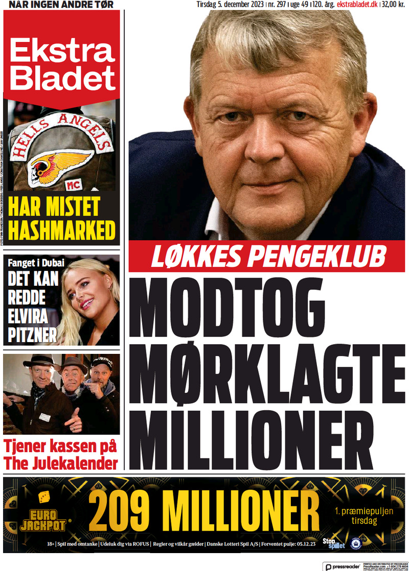 Ekstra Bladet - Today's Cover | Front Pages