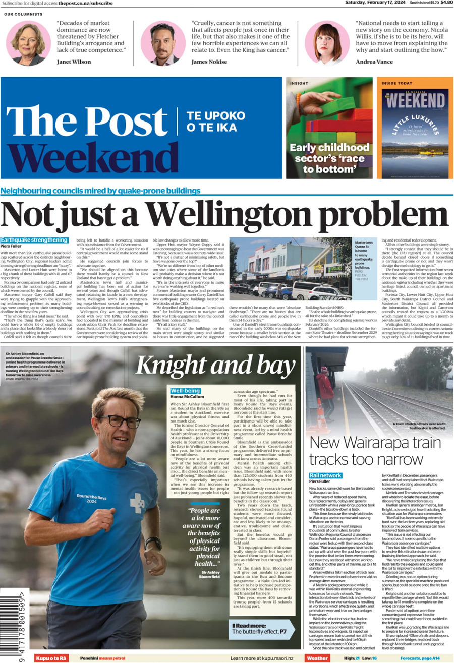 The Post (NZ) - Today's Cover | Front Pages