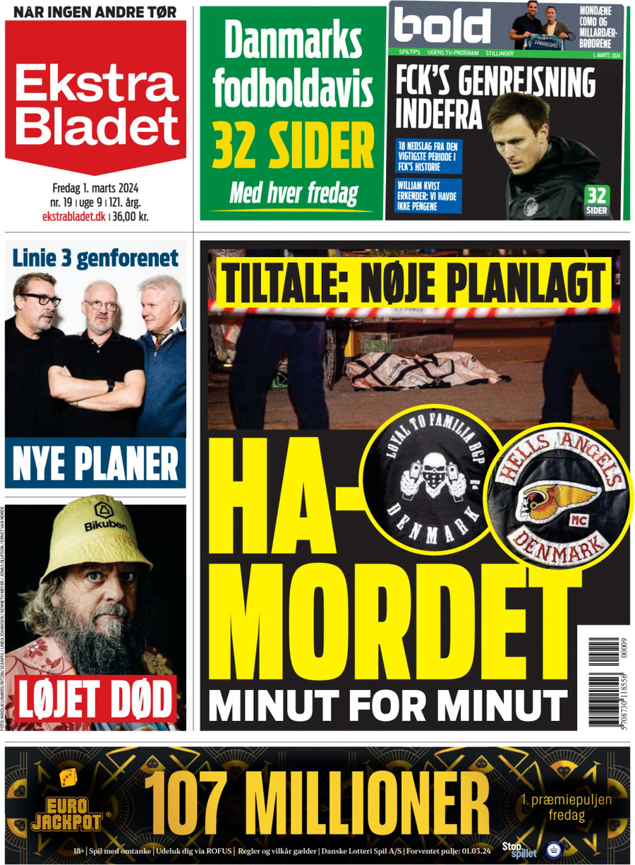Ekstra Bladet - Today's Cover | Front Pages