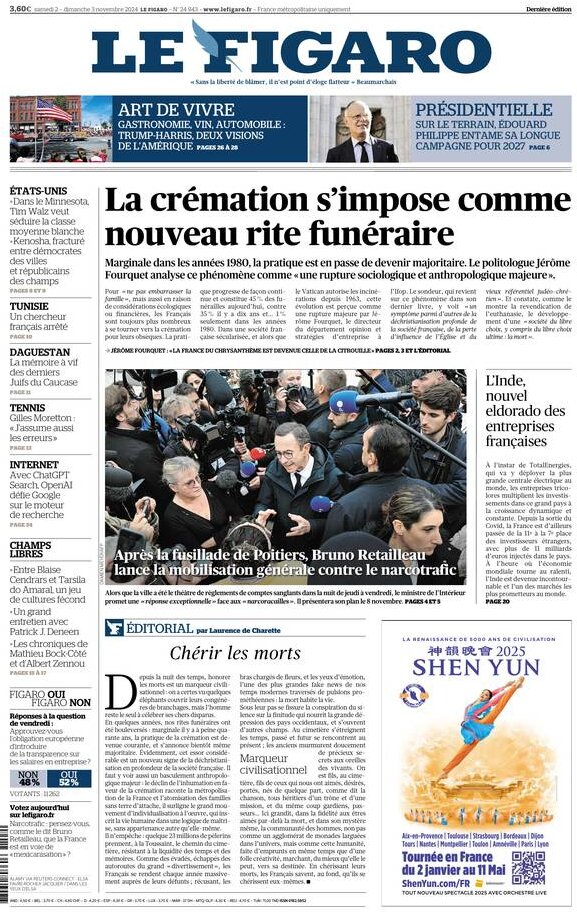 Le Figaro - Today's Cover Paper | Front Pages