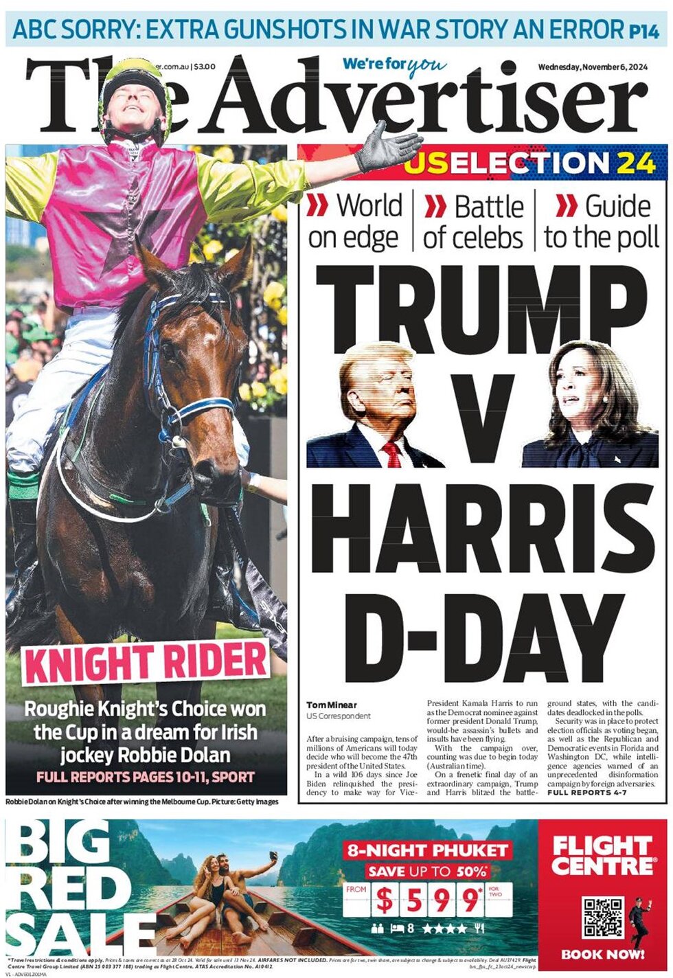 The Advertiser - Today's Cover Paper | Front Pages