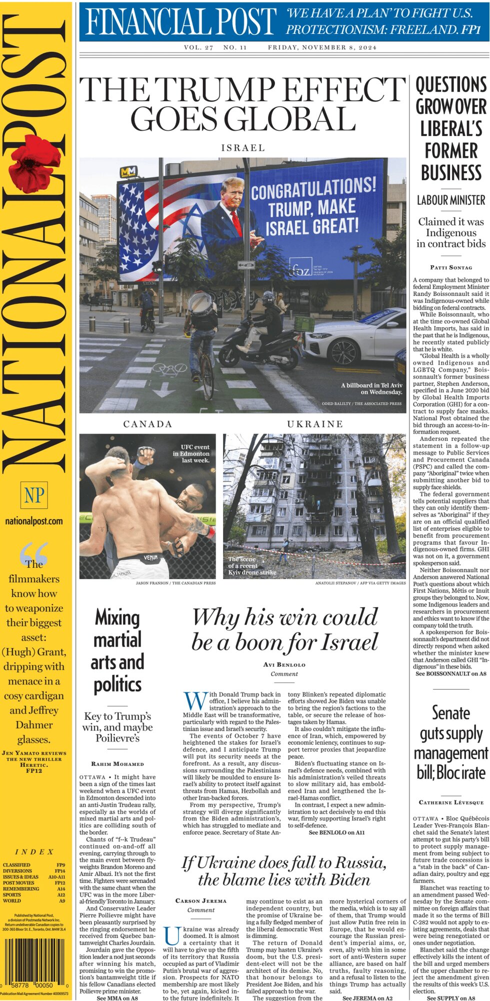 National Post - Today's Cover Paper | Front Pages