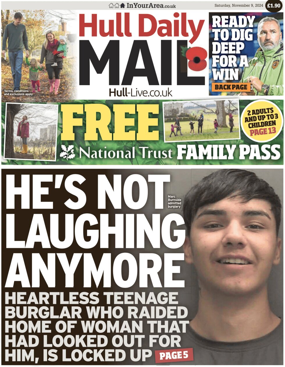 Hull Daily Mail - Today's Cover Paper | Front Pages
