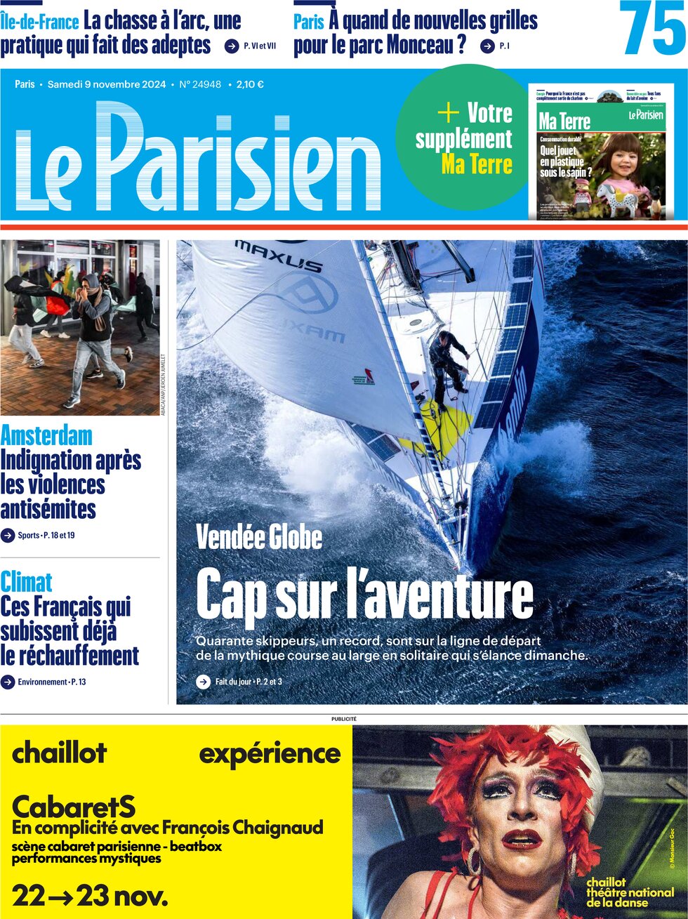 Le Parisien - Today's Cover Paper | Front Pages