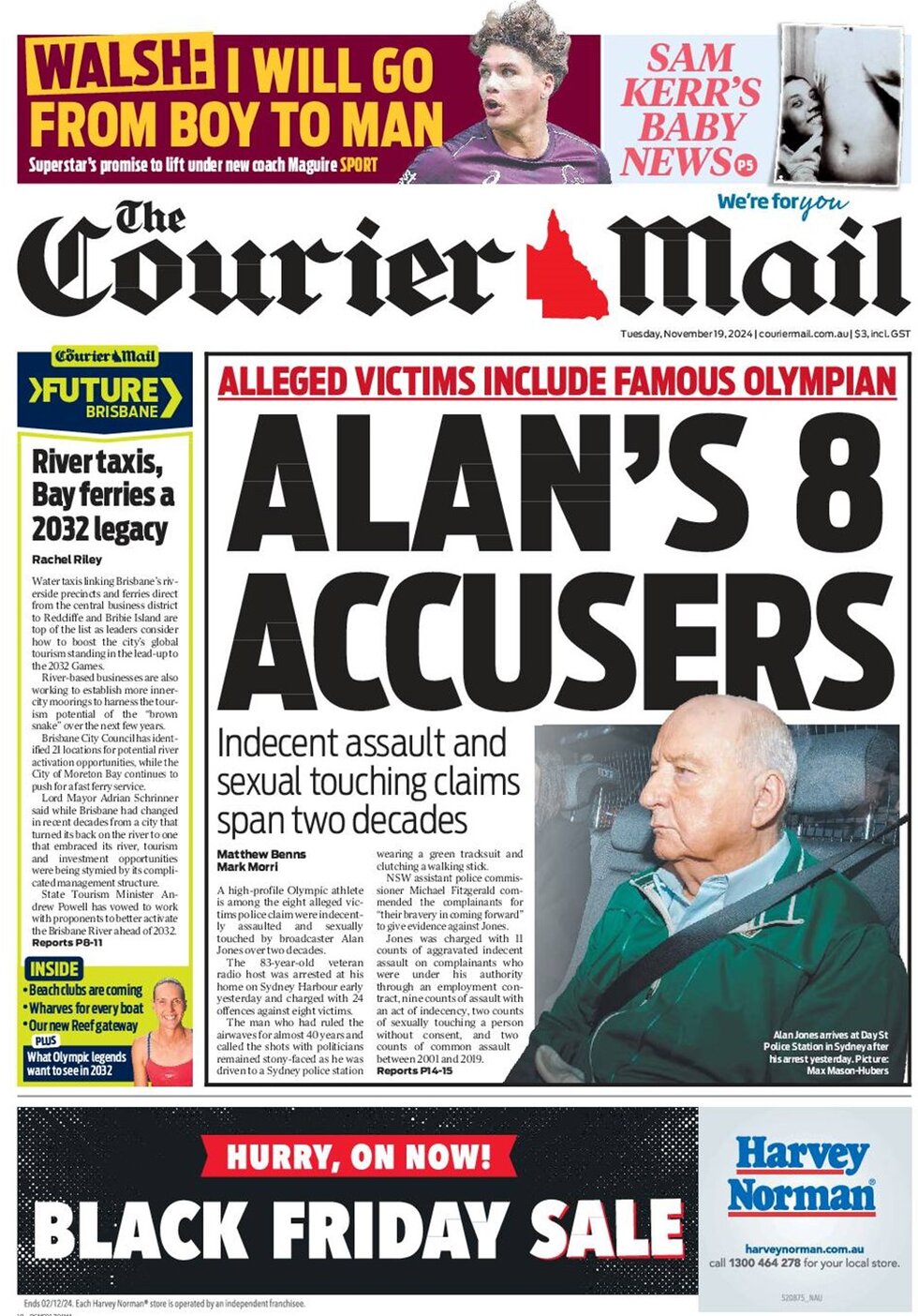 The Courier-Mail - Today's Cover Paper | Front Pages