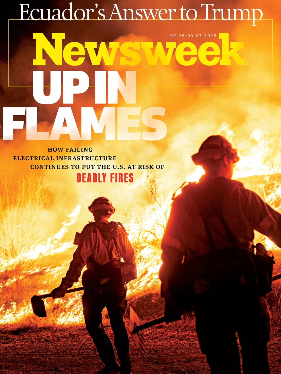 Newsweek - Today's Front Page, 21/02/2025