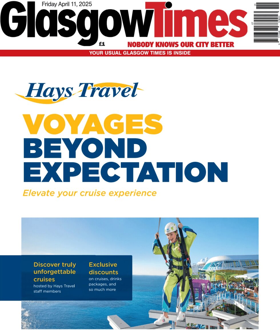 Glasgow Times - Today's Front Page, 11/04/2025