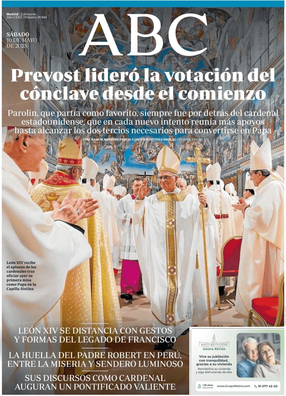 ABC - Today's Front Page, 10/05/2025