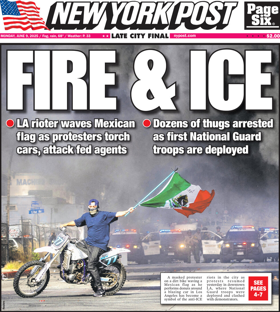 New York Post - Today's Front Page, 09/06/2025