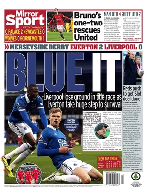 The Daily Telegraph SPORT - Today's Cover Paper | Front Pages