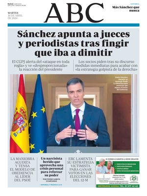 Spanish Newspapers | Today's Front Pages