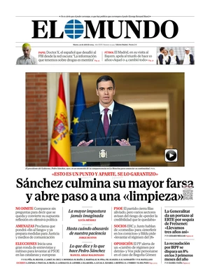 Spanish Newspapers | Today's Front Pages