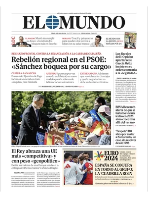 20 minutos (Madrid) - Today's Cover Paper | Front Pages