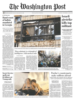 The Saturday Paper - Today's Cover Paper | Front Pages