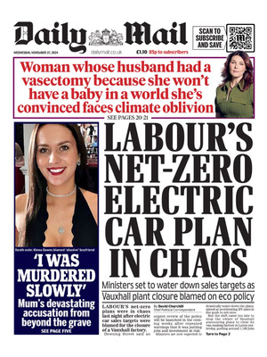 Oxford Mail - Today's Cover Paper | Front Pages