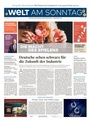 Frankfurter Allgemeine Zeitung - Today's Cover Paper | Front Pages