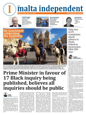 Times of Malta - Today's Cover Paper | Front Pages