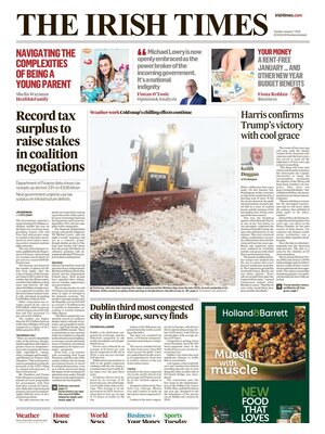 The Irish News - Today's Cover Paper | Front Pages