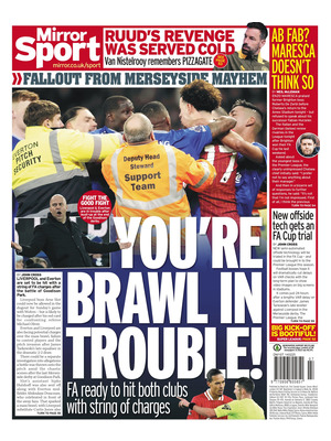 Irish Daily Mirror - Today's Front Page, 14/02/2025