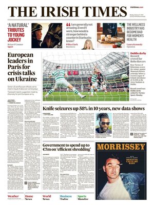 The Irish News - Today's Front Page, 17/02/2025