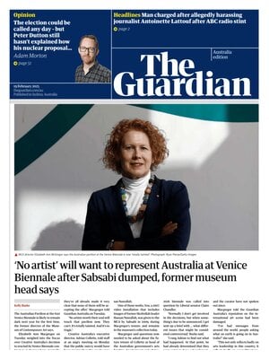 The Australian - Today's Front Page, 19/02/2025