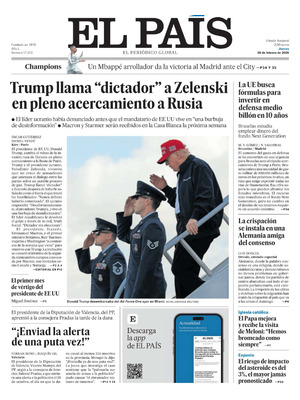 Spanish Newspapers | Today's Front Pages