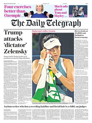 The Courier-Mail - Today's Front Page, 20/02/2025