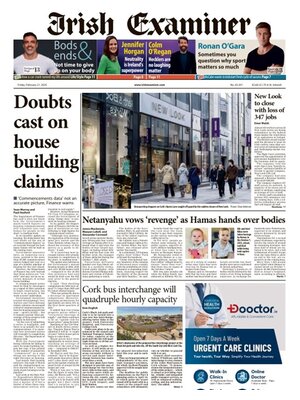 Irish Newspapers | Today's Front Pages