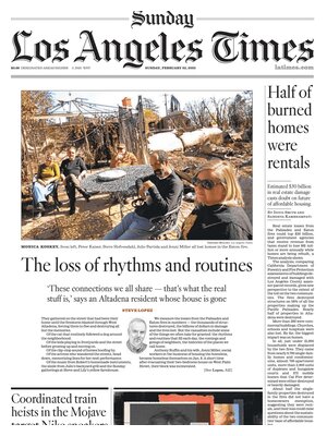 Les Échos - Today's Front Page, 22/02/2025