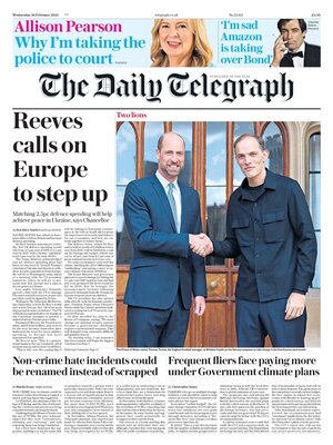 Público - Today's Front Page, 26/02/2025