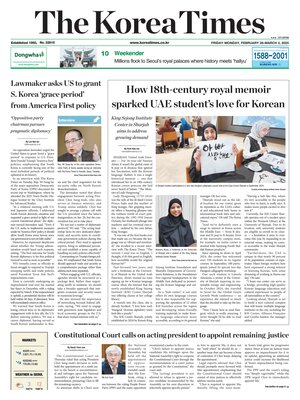 The Korea Herald - Today's Front Page, 02/03/2025