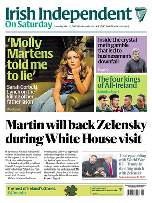 Today's Irish Newspaper Front Pages