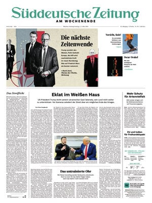 Today's German Newspaper Front Pages