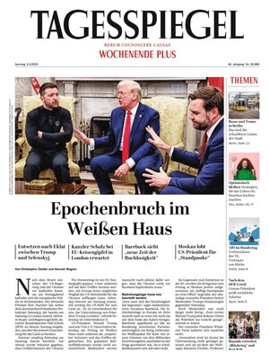 Today's German Newspaper Front Pages