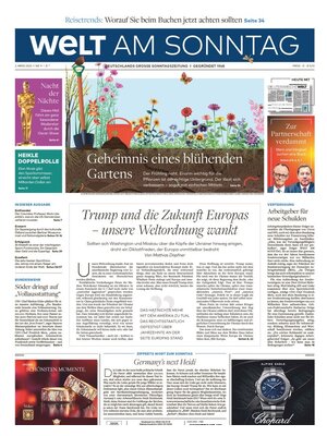 Today's German Newspaper Front Pages