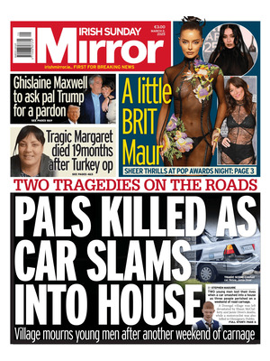 Today's Irish Newspaper Front Pages