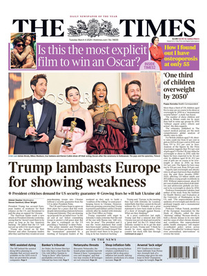 The Japan Times - Today's Front Page, 04/03/2025