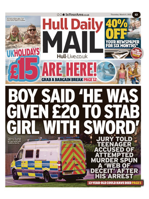 Birmingham Mail - Today's Front Page, 06/03/2025