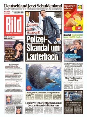 Today's German Newspaper Front Pages