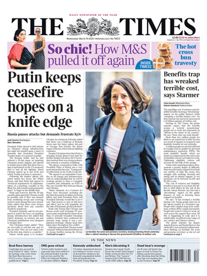The Times of India - Today's Front Page, 19/03/2025