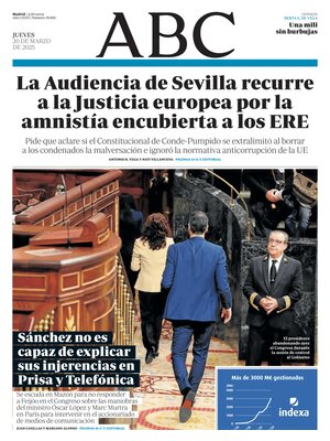 Today's Spanish Newspaper Front Pages