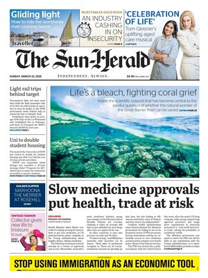 Herald Sun - Today's Front Page, 23/03/2025