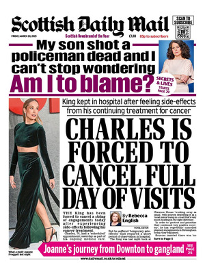 Oxford Mail - Today's Front Page, 27/03/2025