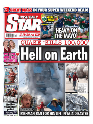 Irish Examiner - Today's Front Page, 30/03/2025