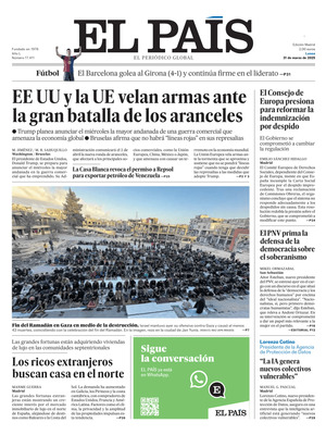Today's Spanish Newspaper Front Pages