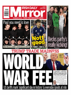 Today's Irish Newspaper Front Pages
