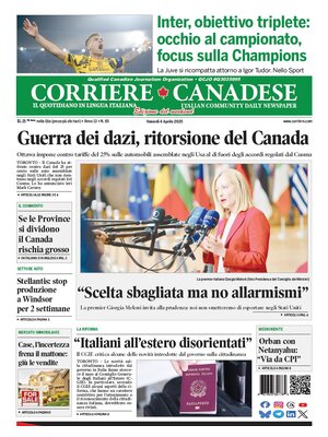 Today's Canadian Newspaper Front Pages