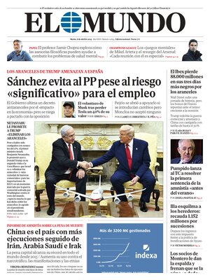 Today's Spanish Newspaper Front Pages