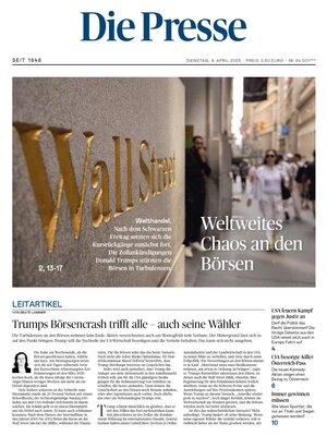 Today's Austrian Newspaper Front Pages