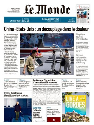 Today's French Newspaper Front Pages